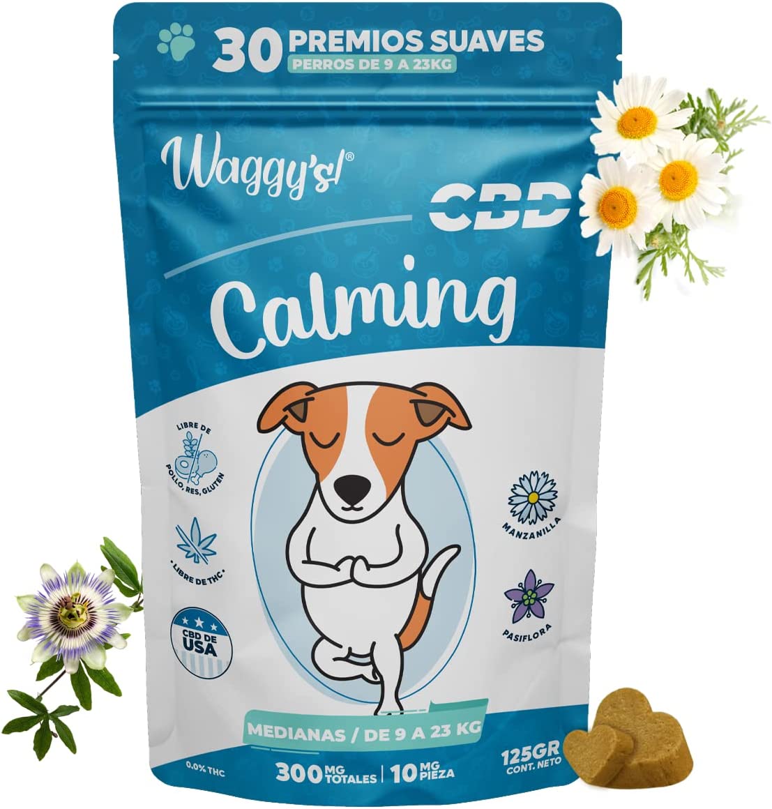 Waggy's Premios para Perros, CALMING – Metazoo